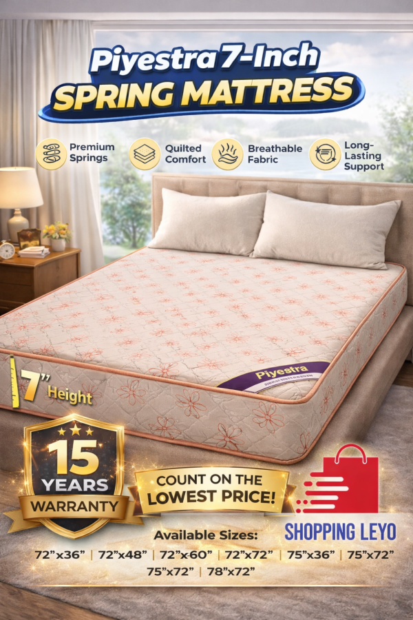 Piyestra Spring Mattress (5 Years Warranty)